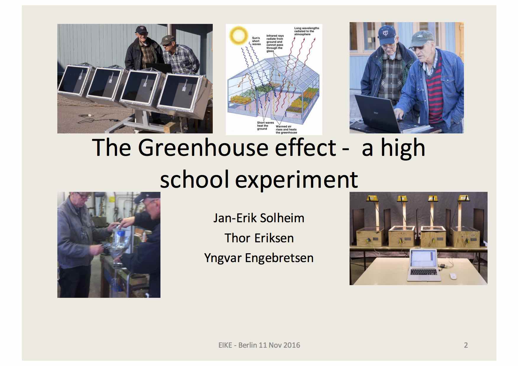 10. IKEK - Prof. em. Jan-Erik Solheim: Start des zweitägigen "Al Gore ...