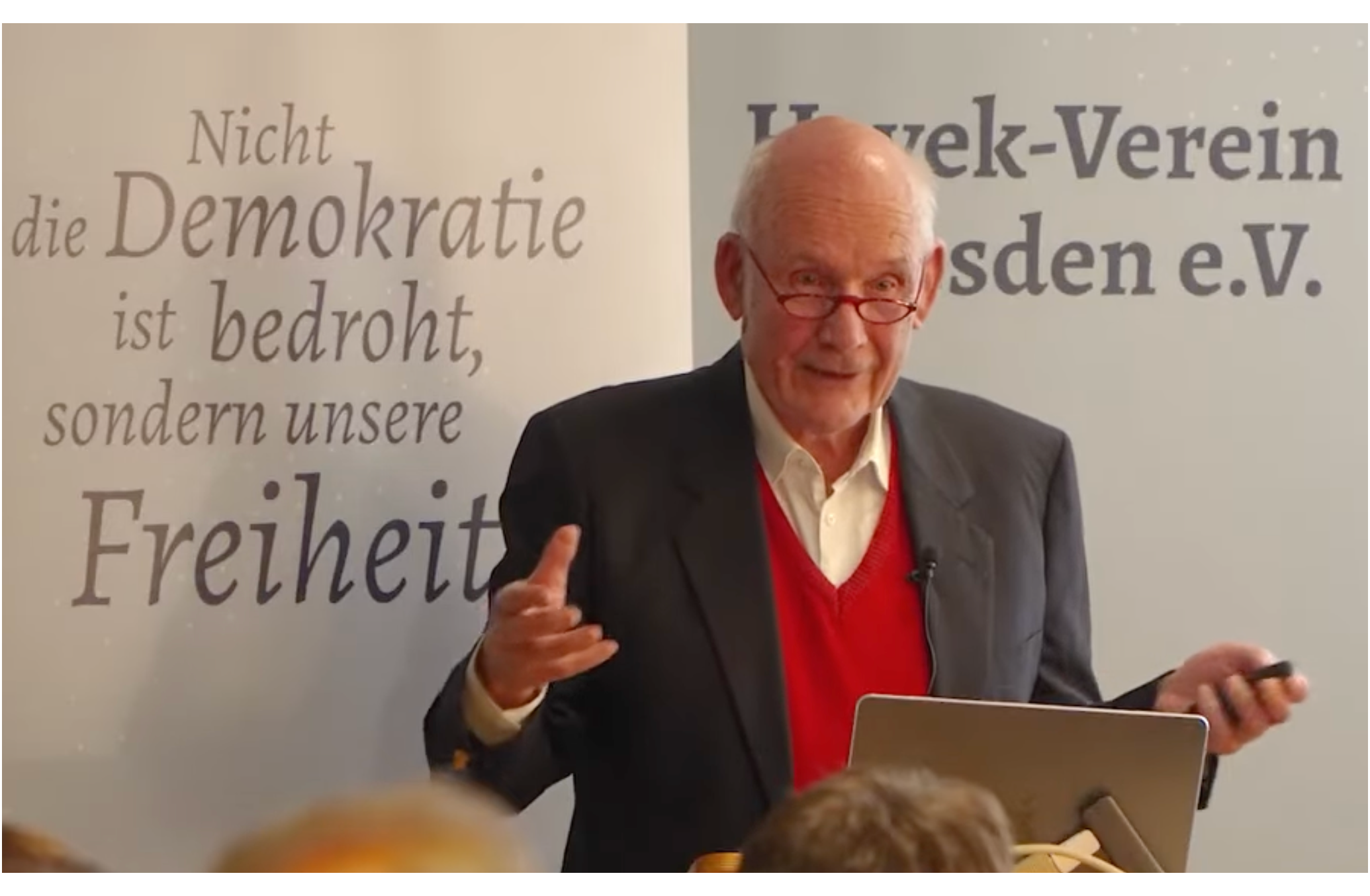 Michael Limburg bei der Hayek-Gesellschaft in Dresden: "Klima, CO₂ und ...